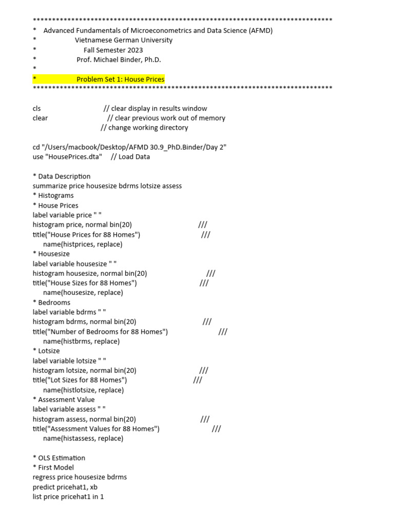 Advanced Data Science | PDF | Linear Regression | Mean Squared Error Advanced Data Science | PDF | Linear Regression | Mean Squared Error