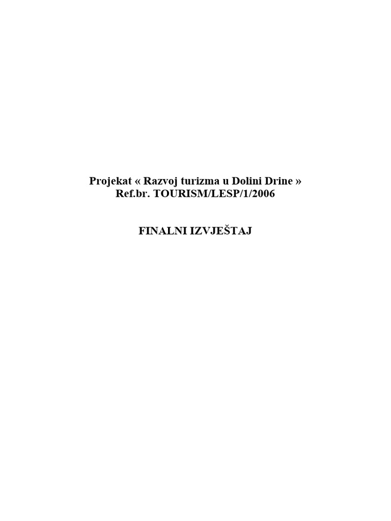 Izvjestaj DVTD Loc | PDF