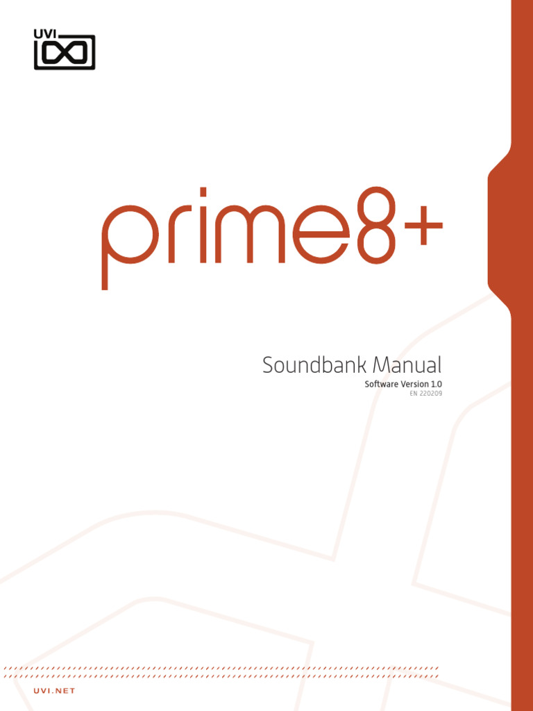Prime 8 Plus - Manual | PDF