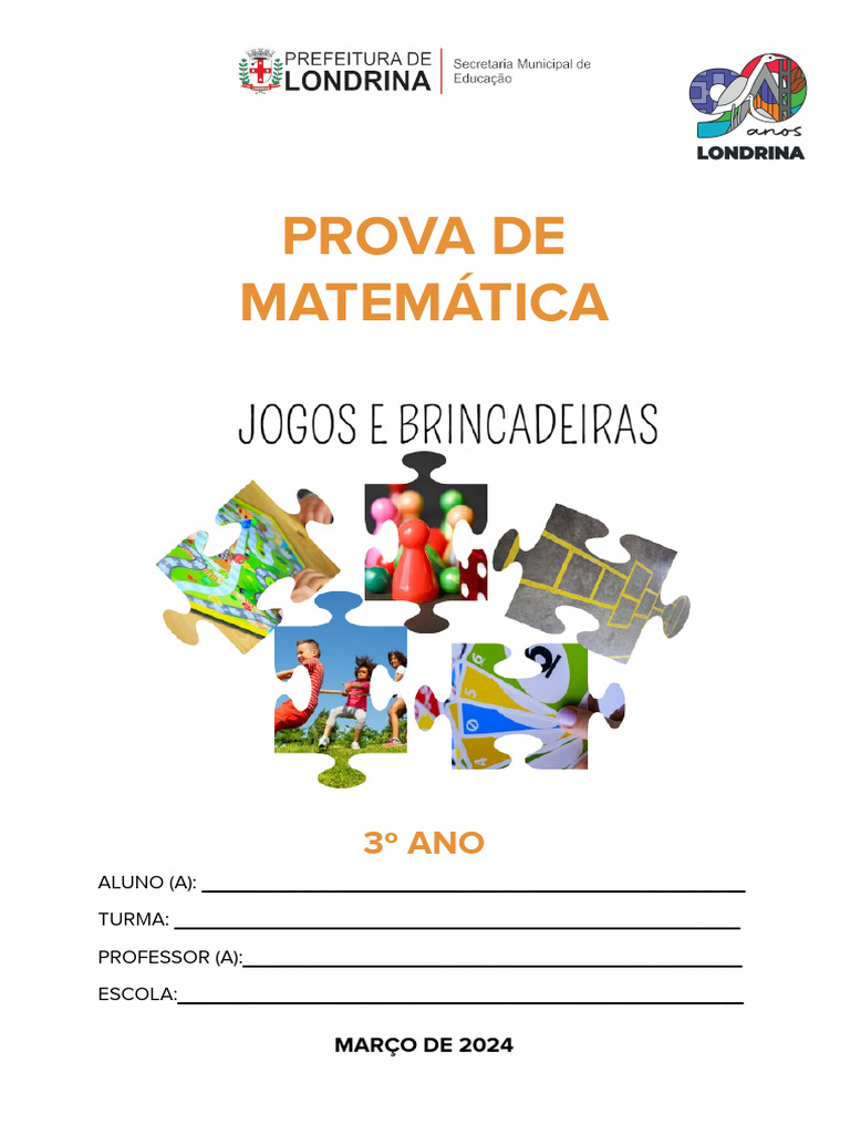 Prova Mat 2024 | PDF