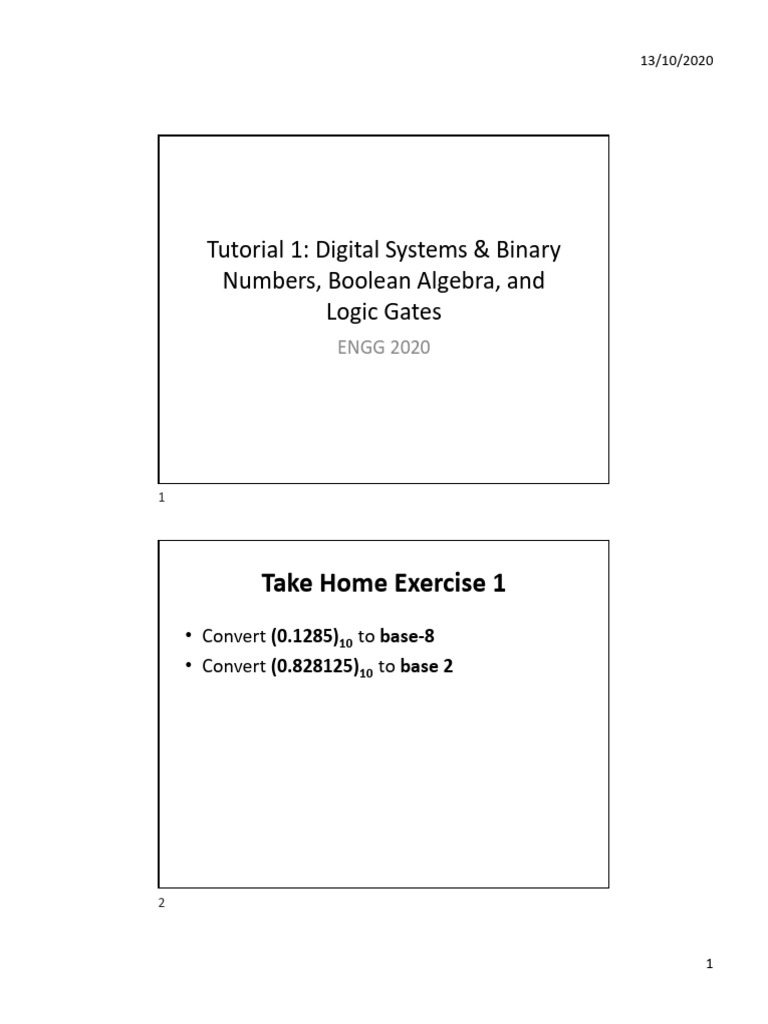 Tut01 Ans | PDF | Computer Architecture | Computer Engineering