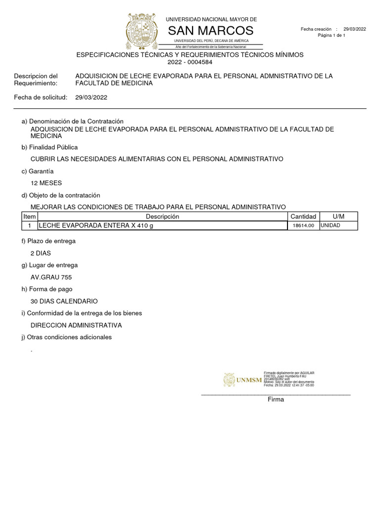 4 EE TT Y REQ TEC MINIMOS | PDF