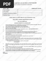 KZN Maths Grade 12 Scope 2025 | PDF