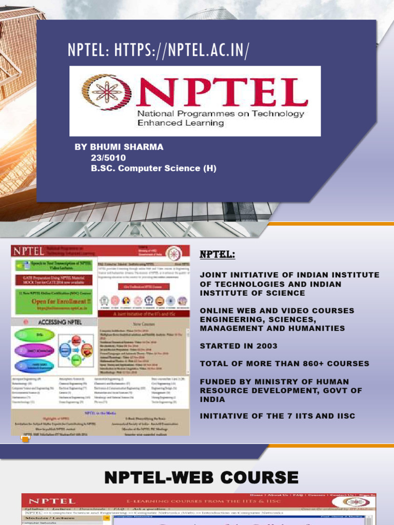 NPTEL | PDF