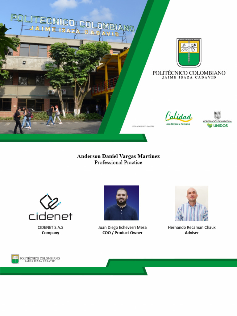 TG Presentation Anderson Vargas | PDF | Service Oriented Architecture | Software Development Process