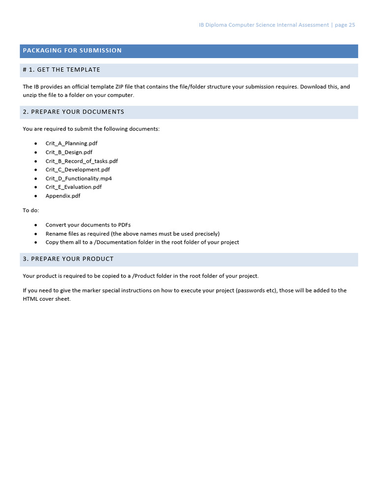 IA_Packaging_for_Submission_Guide | PDF | Computer File | Software Engineering