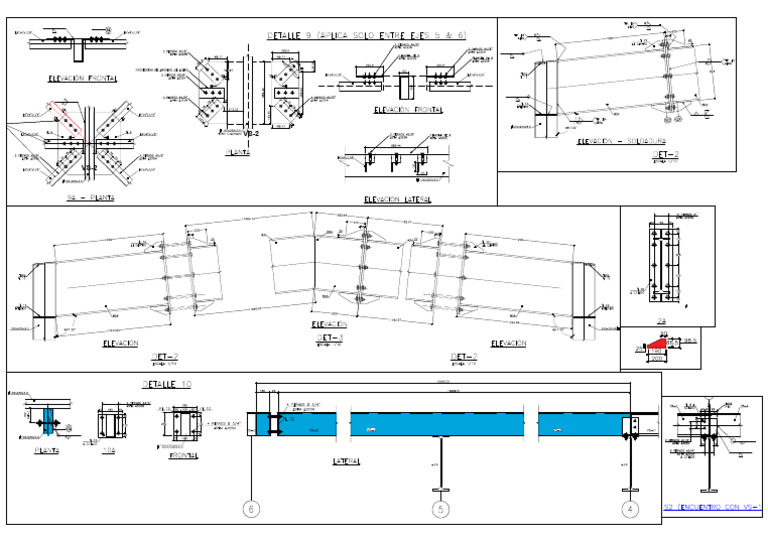 1-Detalle de Viga w24x62 | PDF