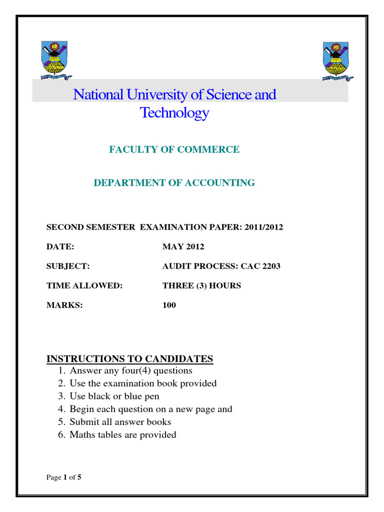 CAC2203201205 Audit Process | PDF | Audit | Accounts Payable