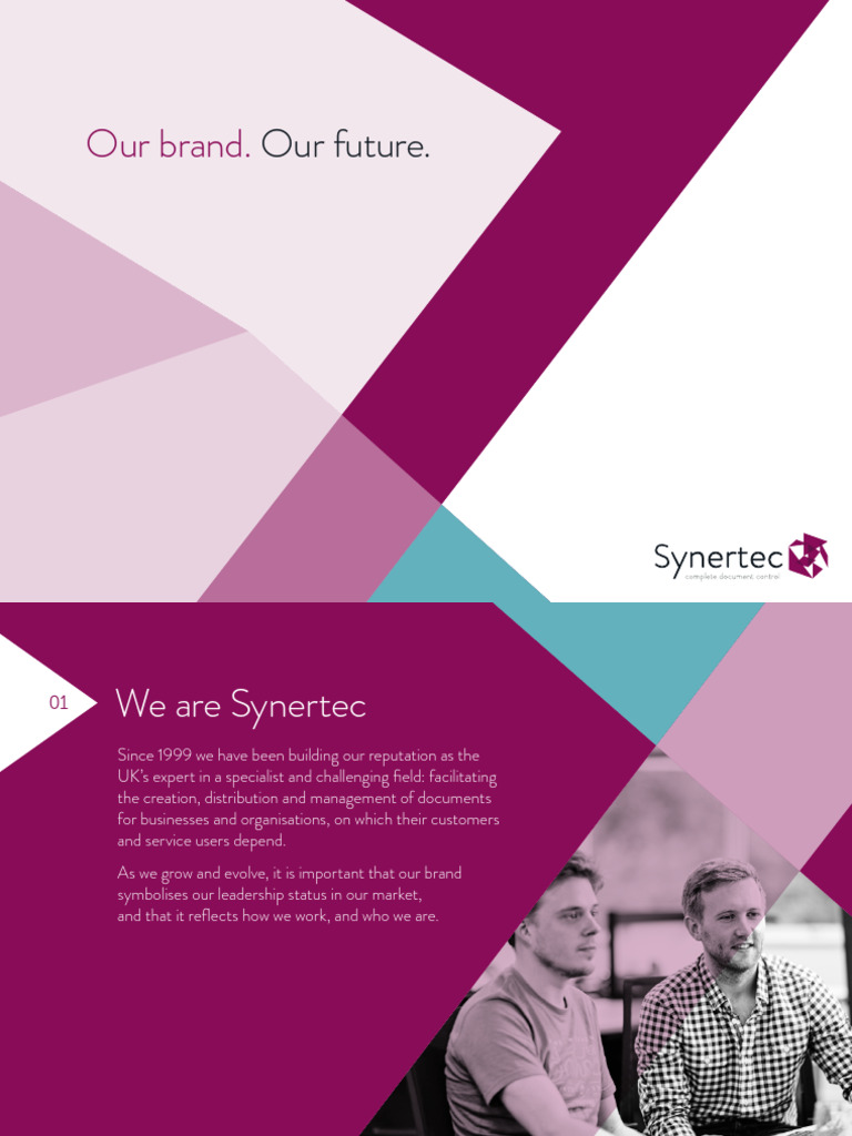 Synertec Brand Book - Presentation | PDF | Brand | Supply Chain