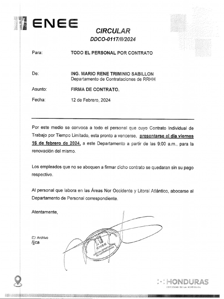 Circular DDCO 0117 II 2024 | PDF