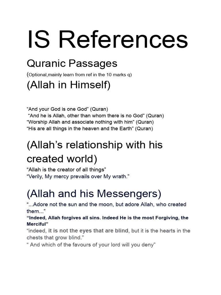 References | PDF | Prophets And Messengers In Islam | Muhammad