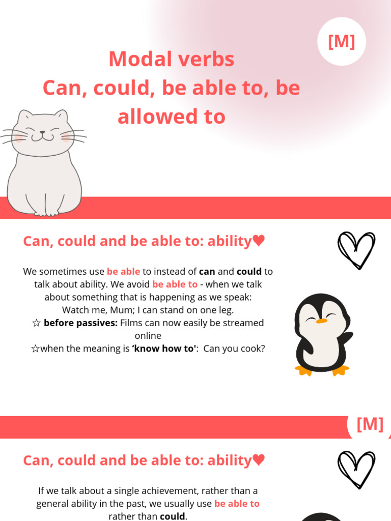 Modal Verbs | PDF