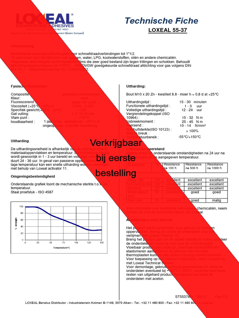 Techni Sche Fiche: LOXEAL 55-37 | PDF