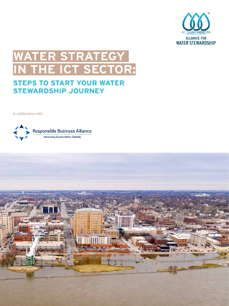 AWS Water Strategy by ICT Sector | PDF | Sustainability | Water