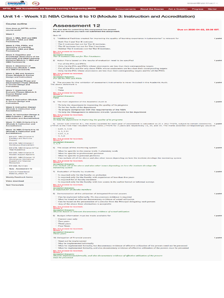 Noc20 Ge11 Assessment Id Week 12 | PDF