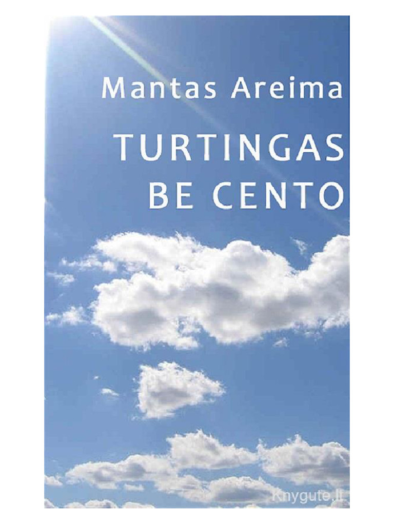 Turtingas Be Cento Jezus Kristus | PDF