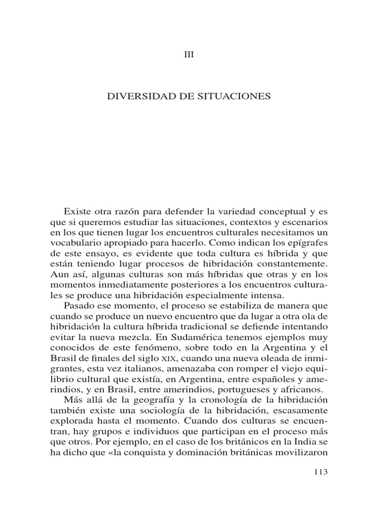 Hibridismo Cultural - Peter Burke Cap 3 p114-123 | PDF | Clase obrera | España