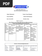 2023 Year 9 PSMT Report Template | PDF | Mathematics | Science