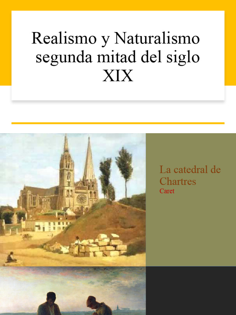 Realismo y Naturalismo en el XIX | PDF | Realismo literario