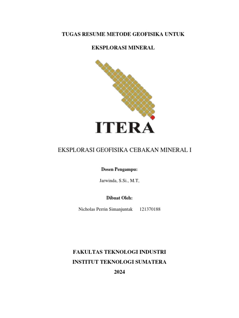 Nicholas Perrin Simanjuntak - 121370188.. | PDF