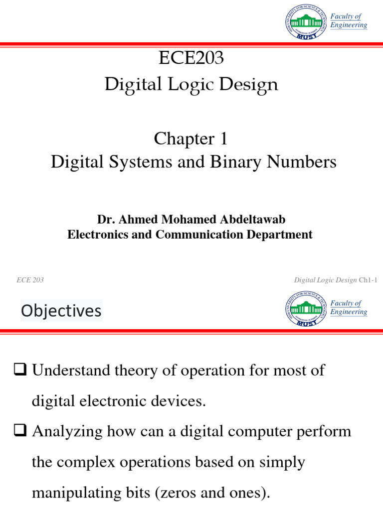 Chapter 1 Digital Systems and Binary Numbers | PDF | Subtraction | Digital Electronics