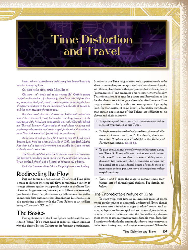 M20DO Temps Time | PDF | Time Travel | Memory