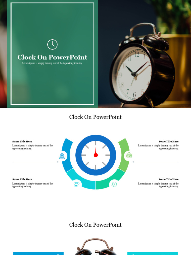800234-Clock On PowerPoint | PDF | Naming Conventions | Symbols