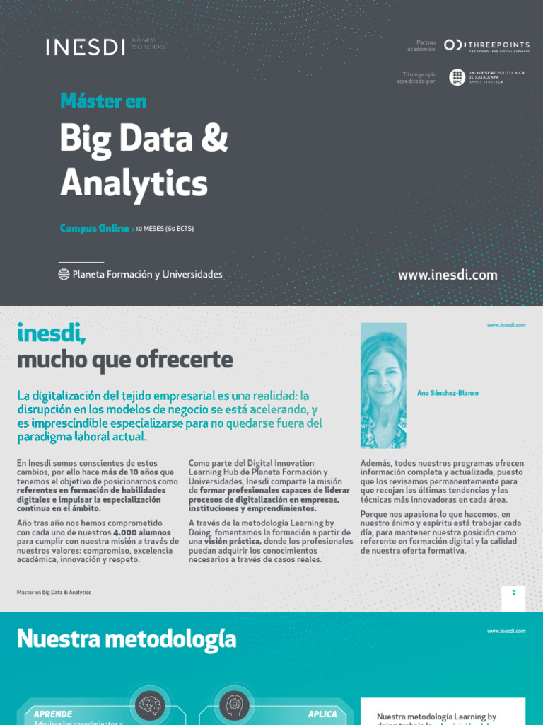 Máster Online en Big Data y Analytics | PDF | Big Data | Informática