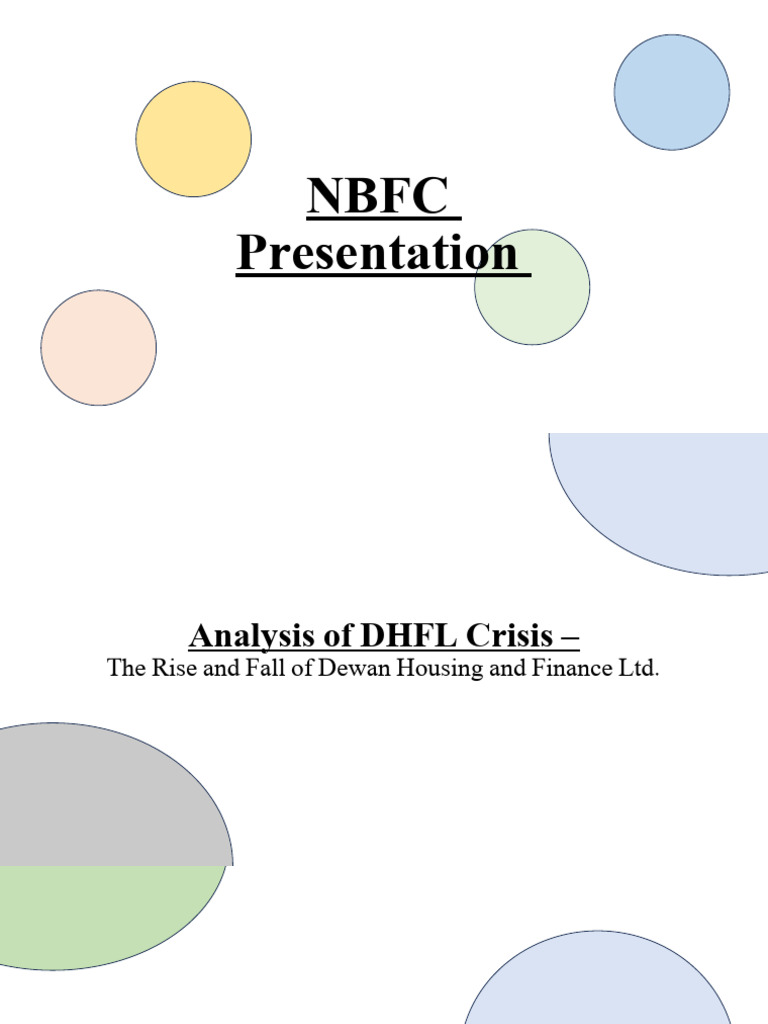 Nbfc Presentation Pdf Loans Mortgage Loan