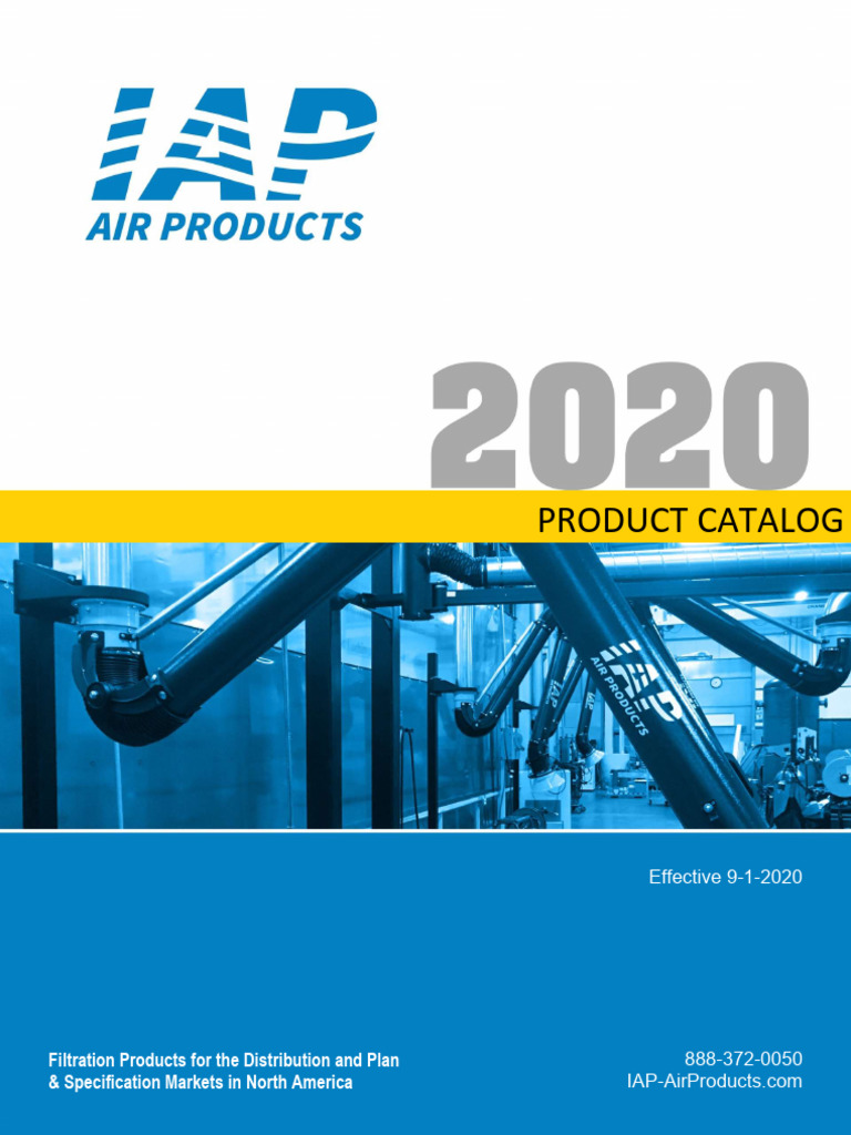 IAP Air Products Filtration Catalog | PDF | Pipe (Fluid Conveyance ...