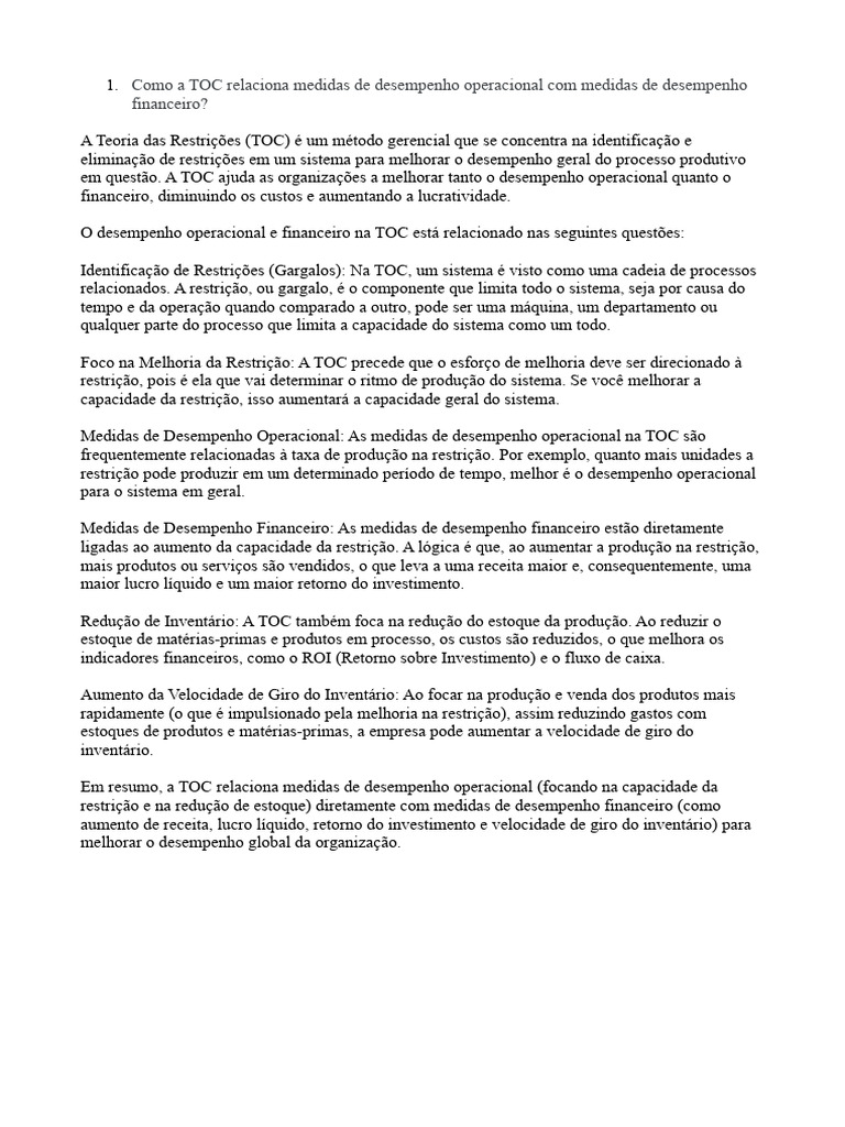 Ativ 3 | PDF | Despesa | Investimentos