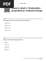 kl.5 Spr. Krajobrazy Polski CZ, 2 | PDF