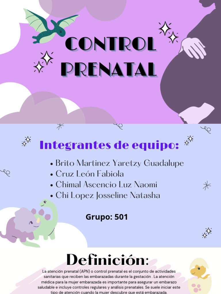 Control Prenatal | Descargar gratis PDF | El embarazo | Parto