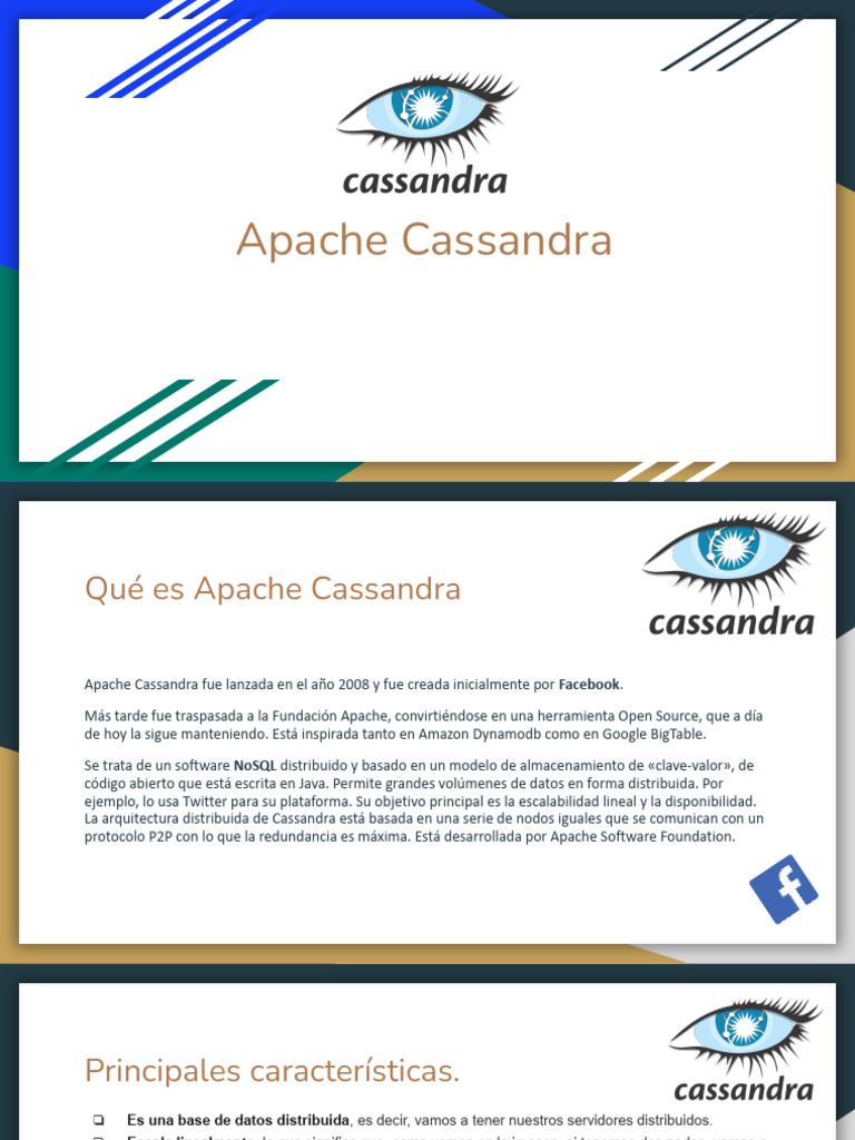 Apache Cassandra | PDF | De igual a igual | Escalabilidad