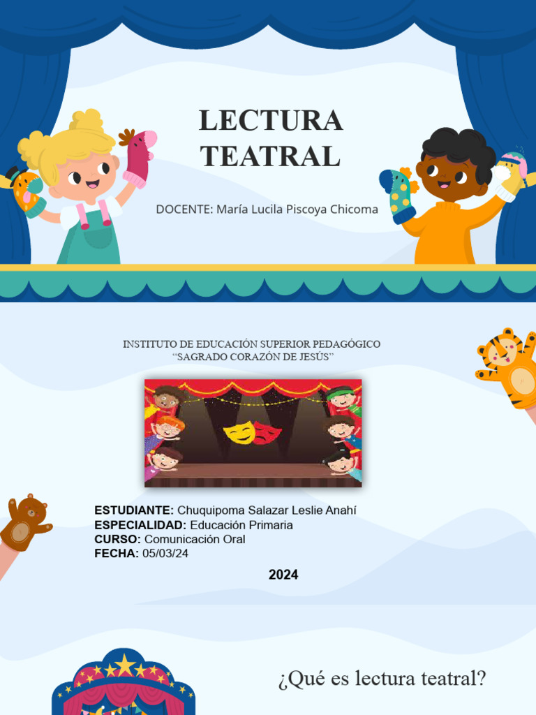 Beneficios de la Lectura Teatral | PDF | Teatro