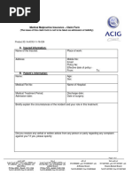 MedNet Reimbursement Claim Form | PDF | Health Care | Medicine