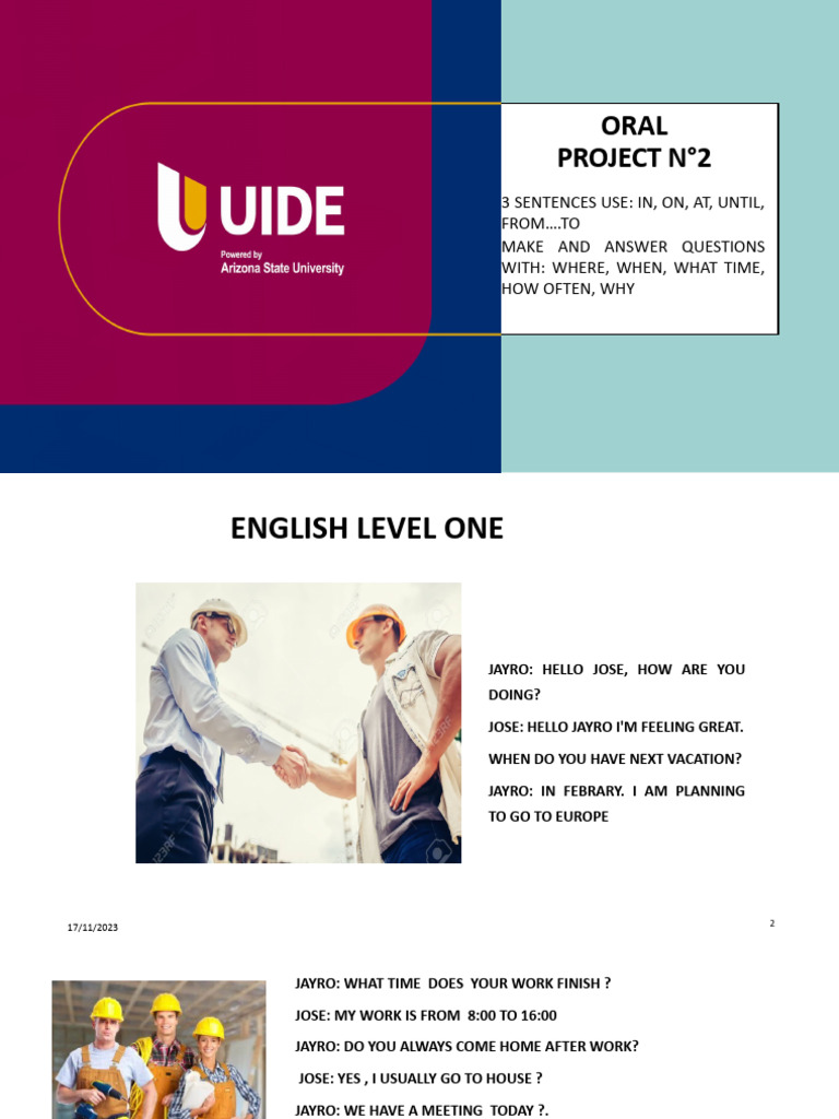 PRESENTACION INGLES (1) | PDF
