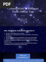 Complete List of 88 Constellations | PDF | Astronomical Objects ...