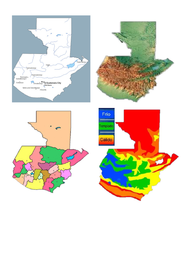 MAPAS DE GUATEMALA | PDF