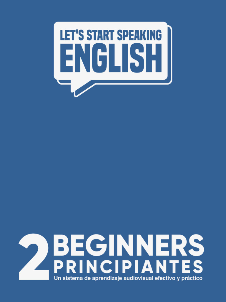 Curso de Inglés: Let's Start Speaking | PDF | Idioma en Inglés | Gramática