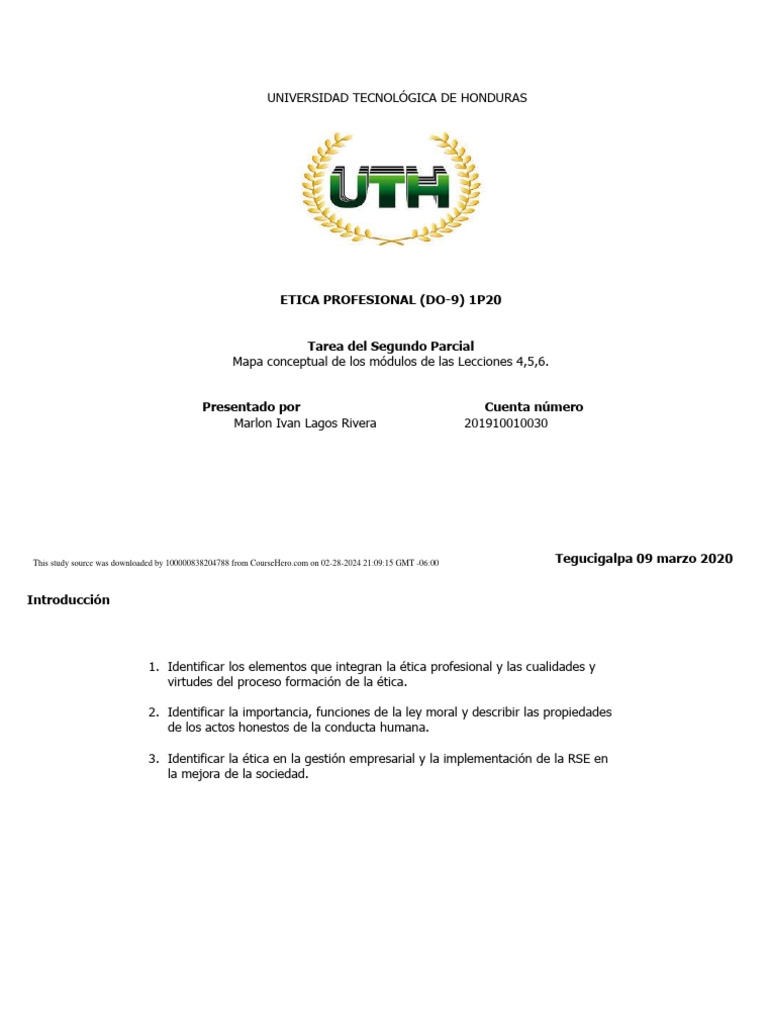 Tarea 2. II Parcial. M Dulos 4 5 6 PDF | PDF