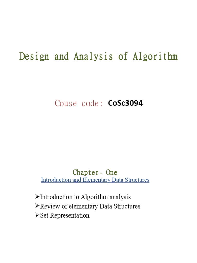 Algorithm CH 1 Best | Download Free PDF | Algorithms | Computer Programming