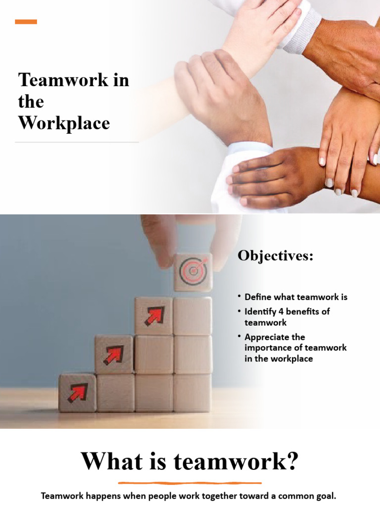 Teamwork in The Workplace | PDF