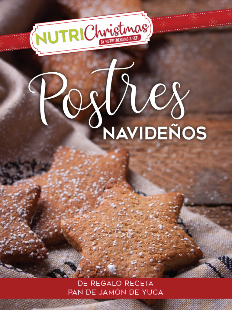 Navideños: de Regalo Receta Pan de Jamón de Yuca | PDF | Chocolate | Panes