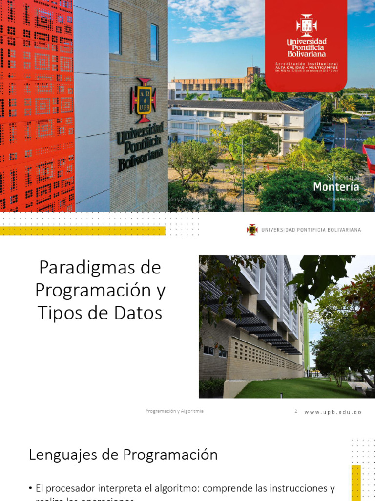 1 2 Paradigmas Programas | PDF | Lenguaje de programación | Algoritmos