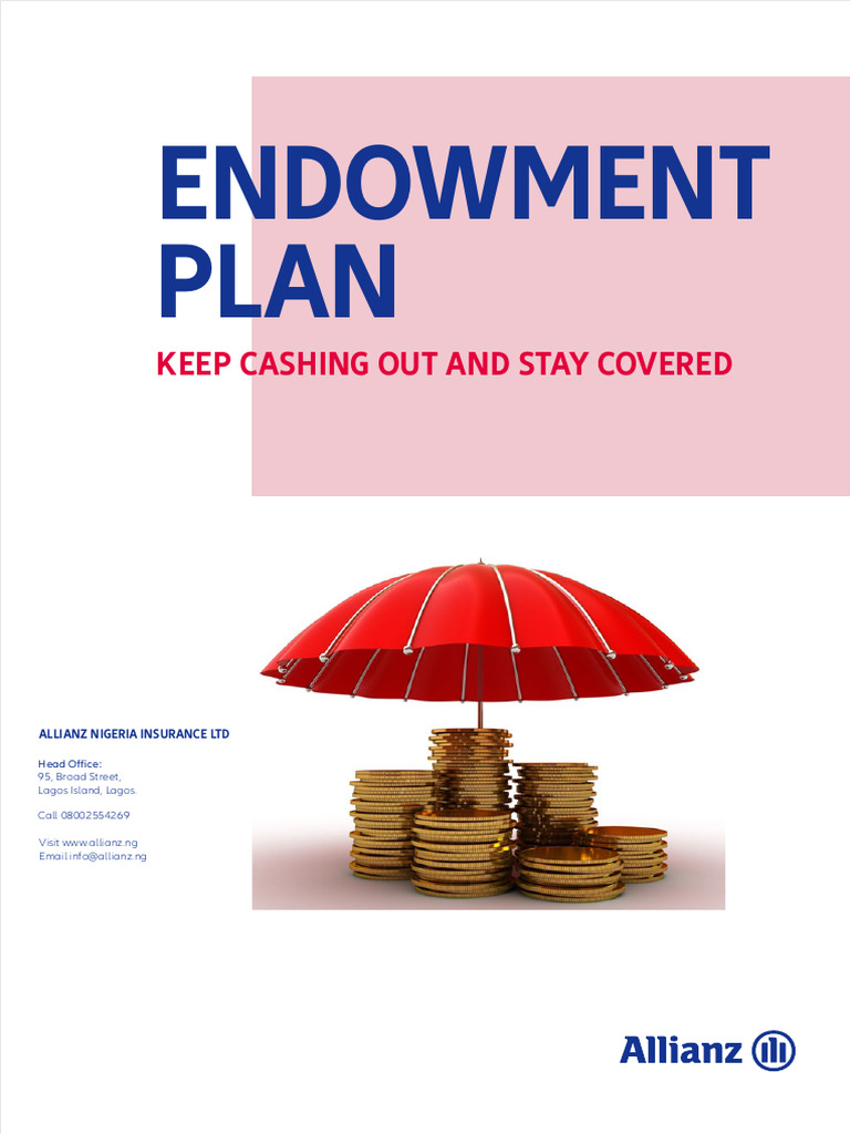 Endowment | PDF | Insurance | Personal Finance