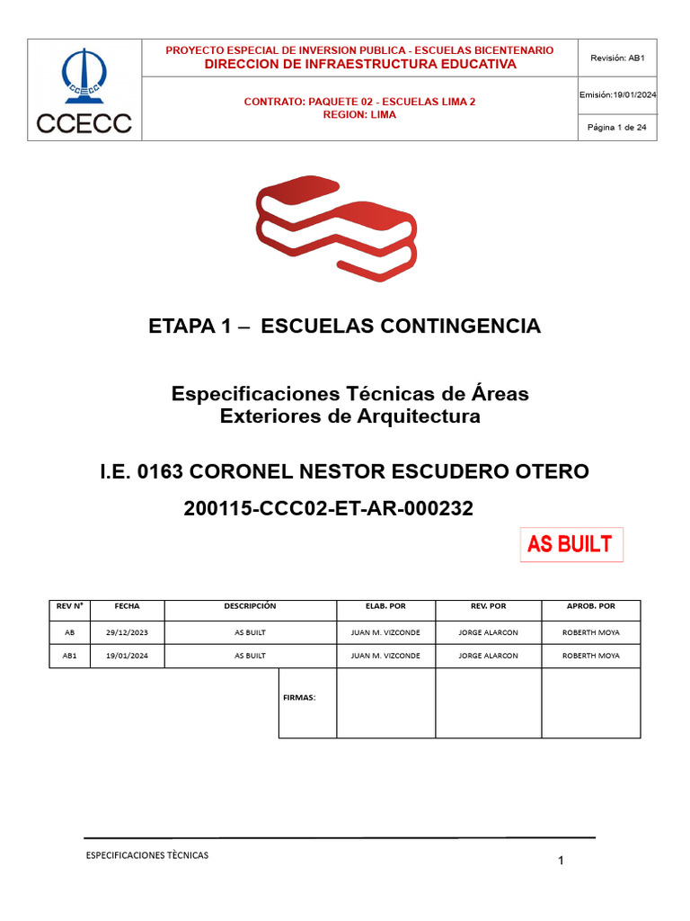 CCC02 Et Ar 000232 | PDF | Hormigón | Ladrillo
