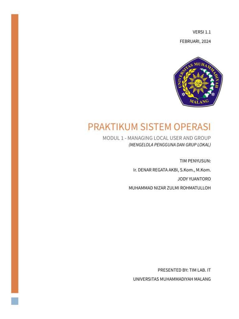 Modul 1 Managing Local User And Group Pdf