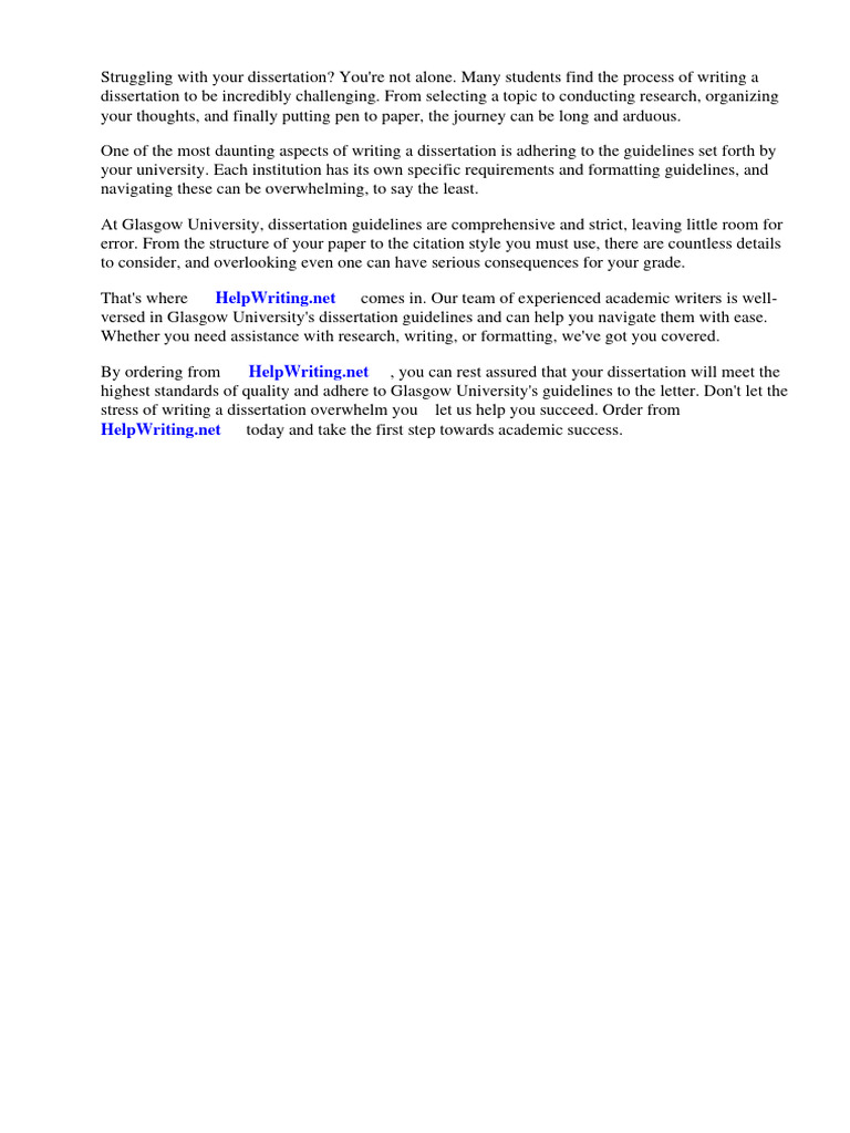 Glasgow University Dissertation Guidelines | PDF | Thesis | Apa Style Glasgow University Dissertation Guidelines | PDF | Thesis | Apa Style