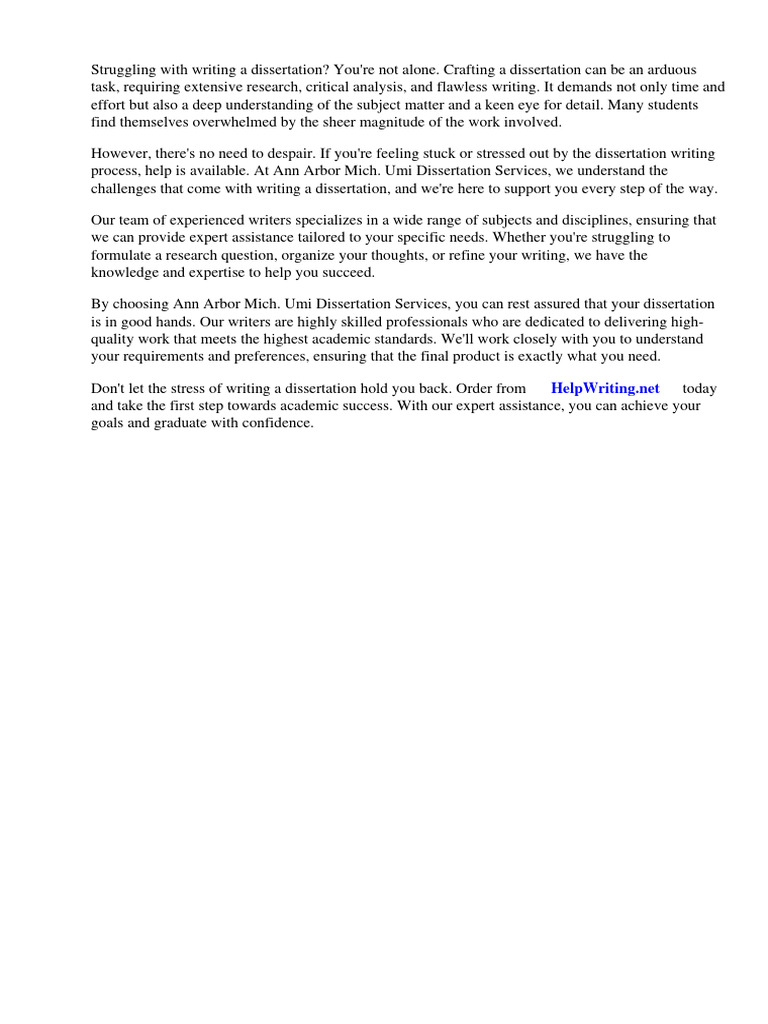 Ann Arbor Mich. Umi Dissertation Services | PDF | Thesis | Artificial Intelligence